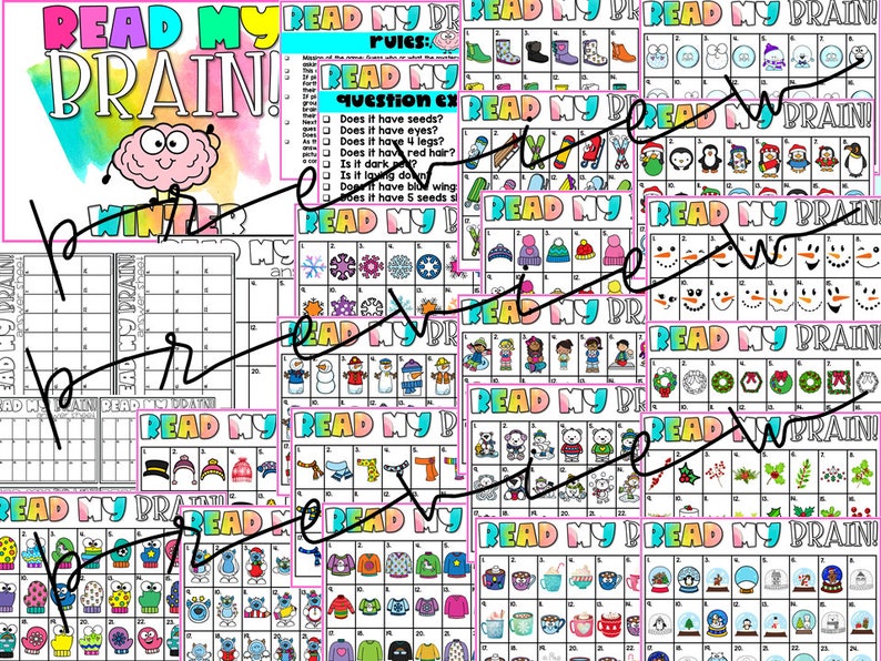 Virtual Winter Game || Party Game || Games for ZOOM || Digital Games ...