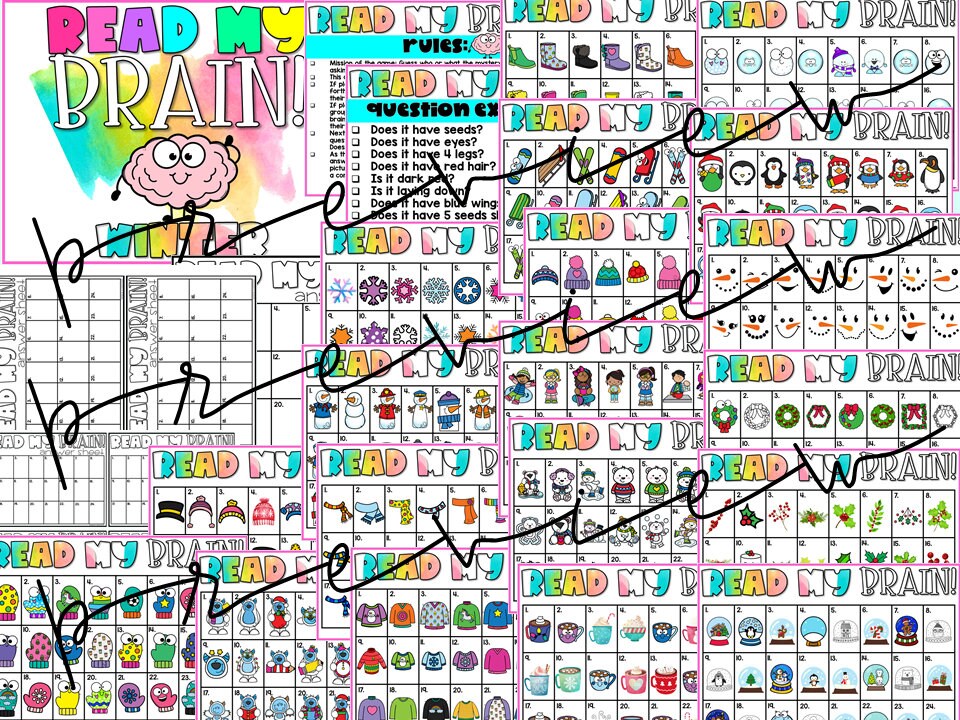 Virtual Winter Game || Party Game || Games for ZOOM || Digital Games ...