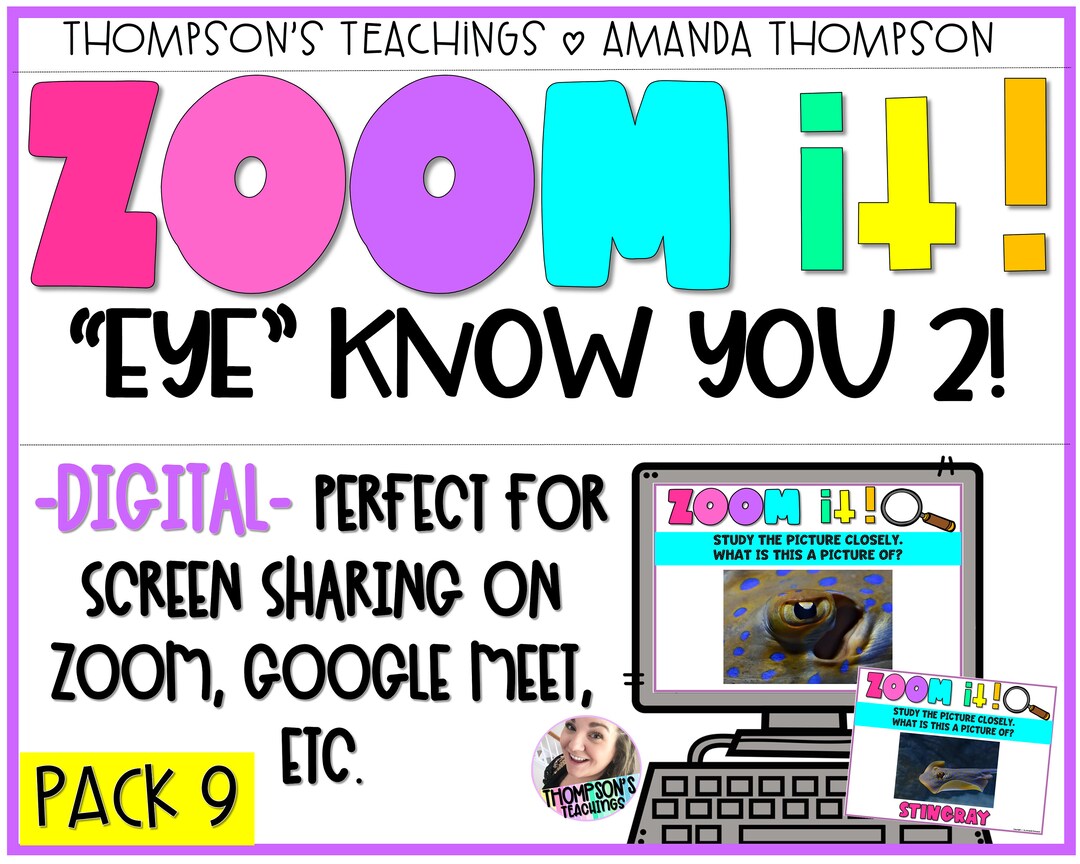 Virtual Zoom It Game || Party Game || Games for ZOOM || Digital Games ...