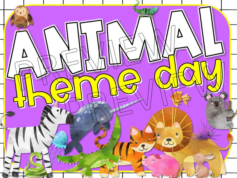 Virtual Animal Day || Party Games || Games for ZOOM || Digital End of ...