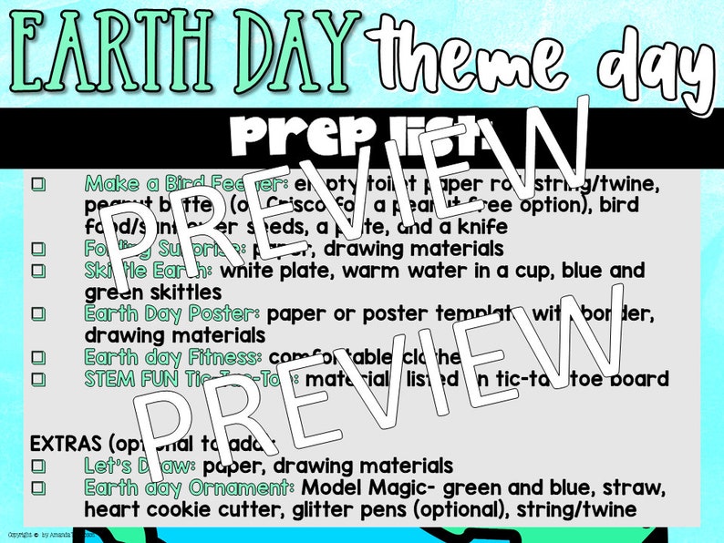 Virtual Earth Day Party Games Games for ZOOM Digital Spring Activities ...