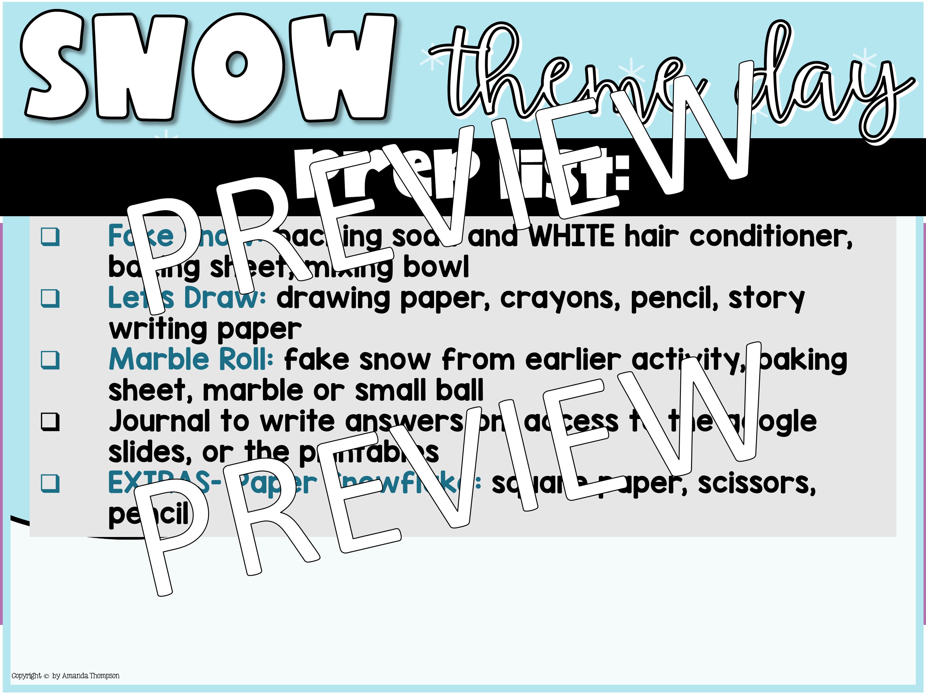 Virtual Snow Day || Party Games || Games for ZOOM || Digital Winter ...