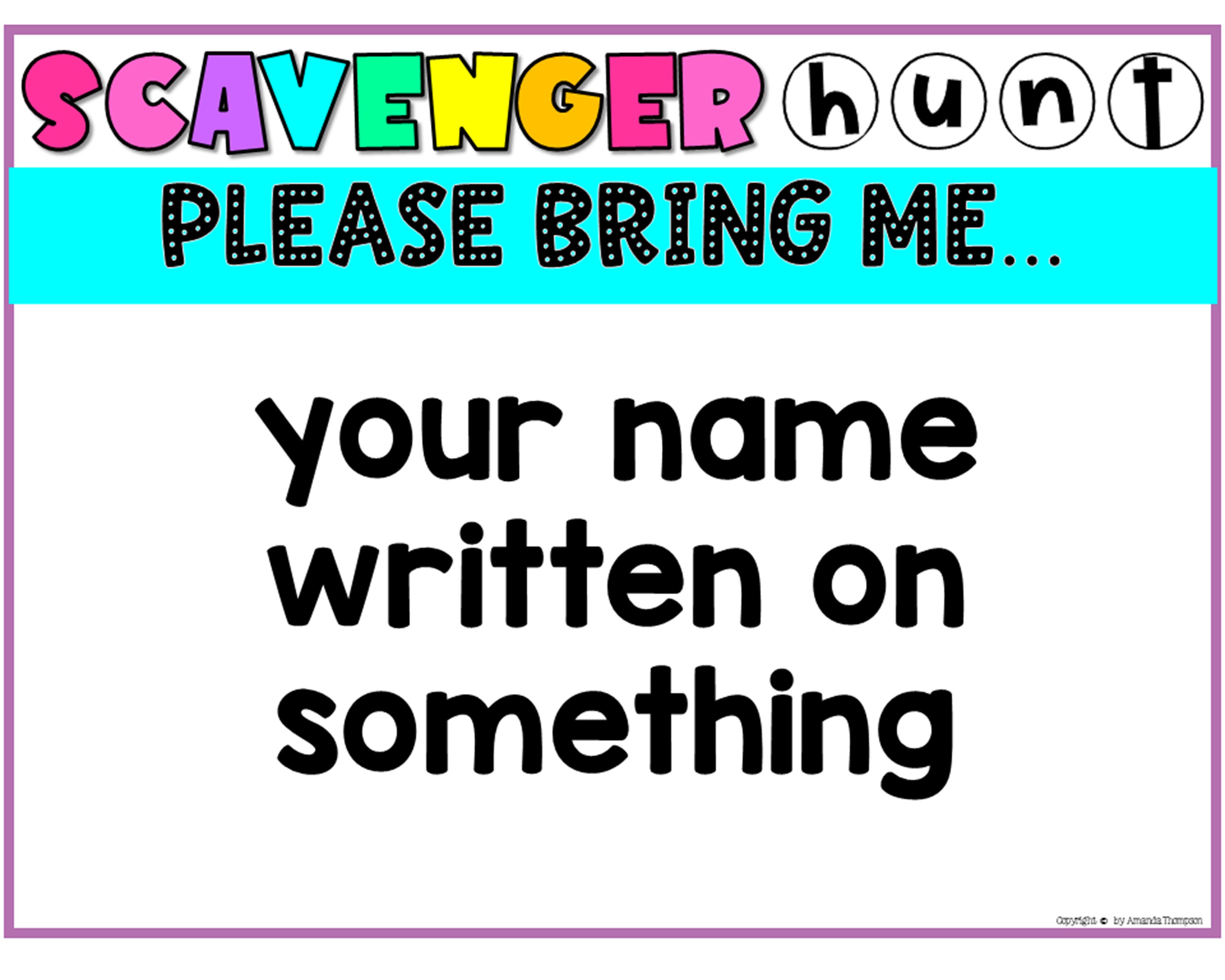 Virtual Scavenger Hunt: 4 Zoom Party Games (digital Download) - Etsy