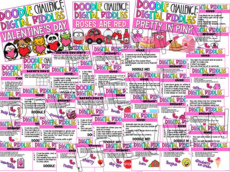 Virtual Valentine's Day Game || Party Game || Games for ZOOM || Digital ...