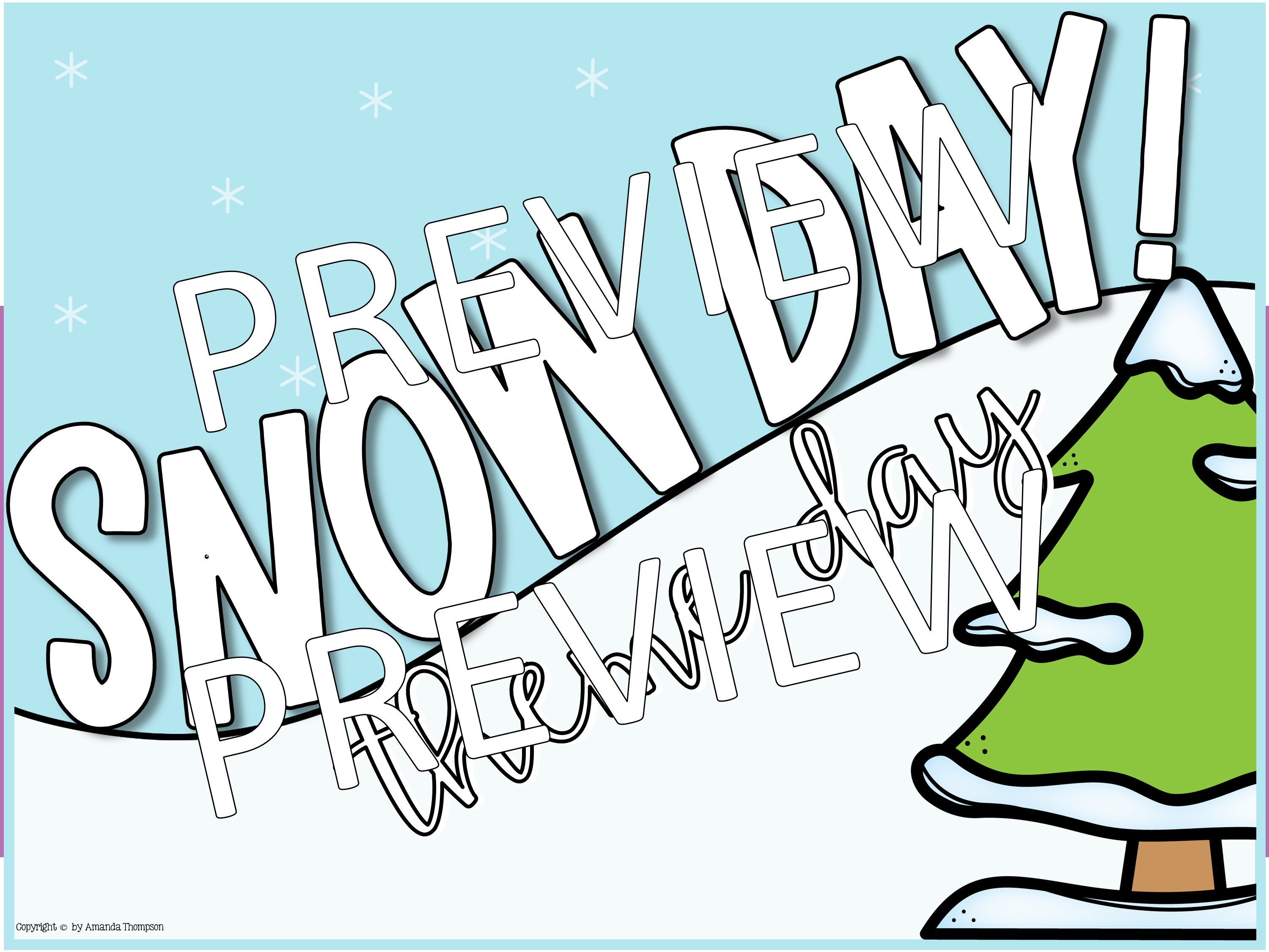 Virtual Snow Day || Party Games || Games for ZOOM || Digital Winter ...