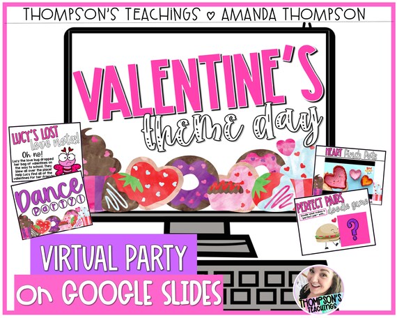 Virtual Valentine's Day PARTY Party Games Games for | Etsy