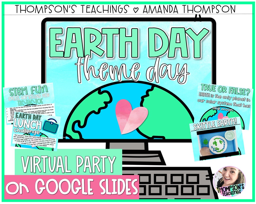 Virtual Earth Day || Party Games || Games for ZOOM || Digital Spring ...