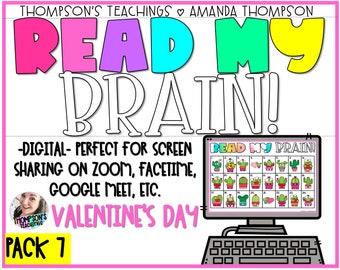 Virtual Valentine's Day Game Party Game Games for ZOOM Digital Games ...