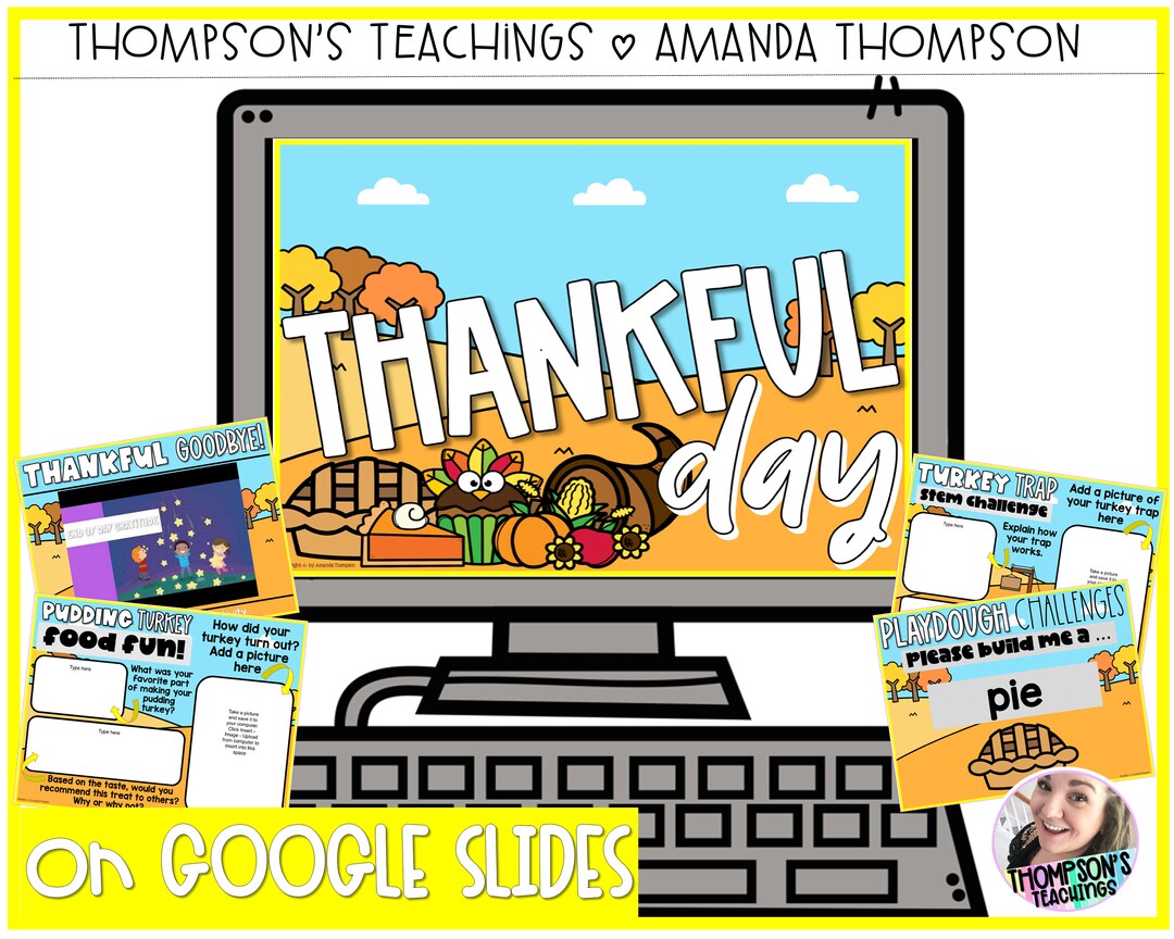 Virtual Thanksgiving Party Games: Digital Activities (google) - Etsy