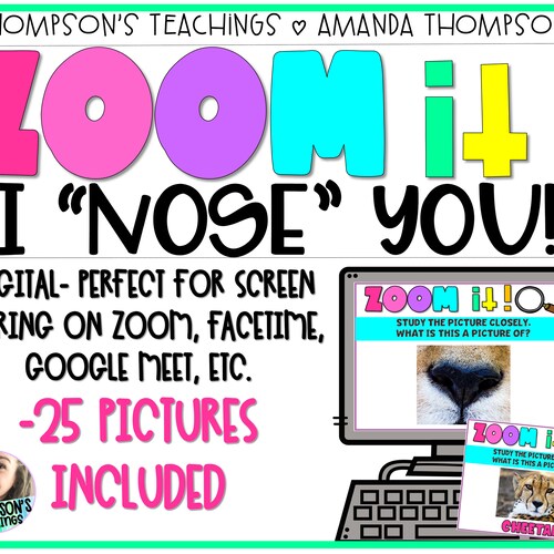 Digital Zoom Games for Kids Virtual Classroom Games for Fun - Etsy