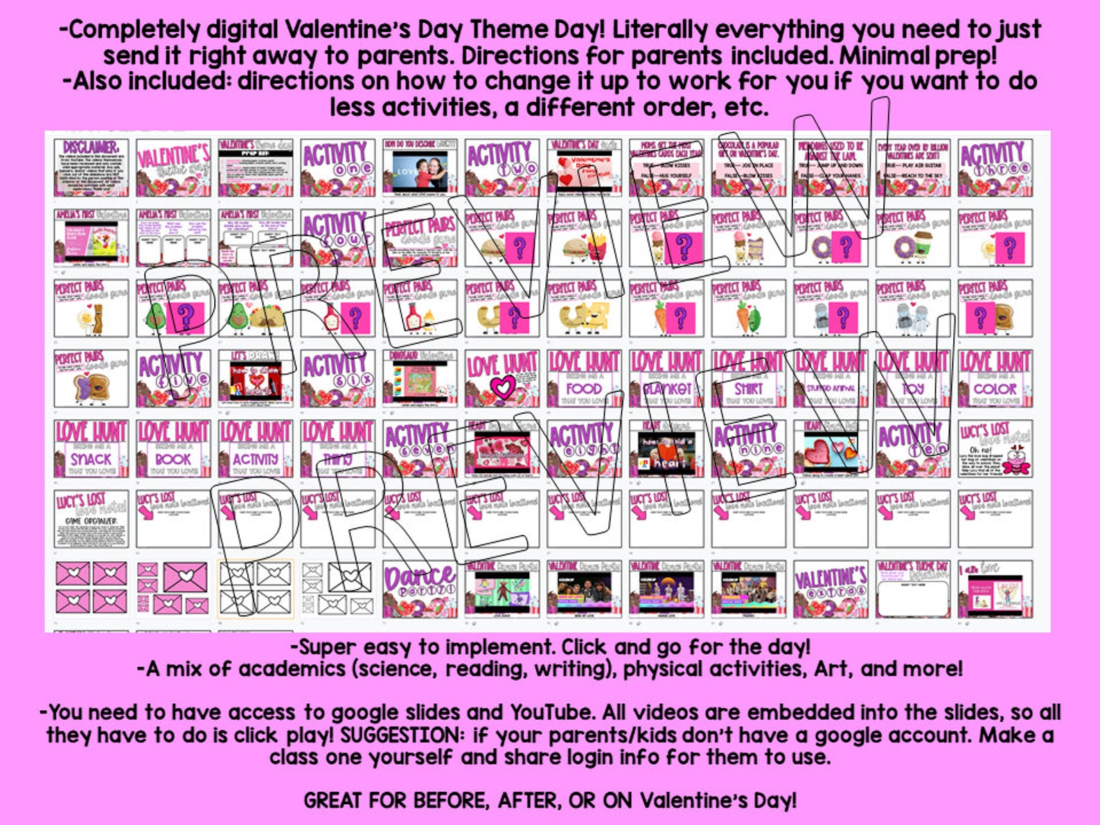 Virtual Valentine's Day PARTY || Party Games || Games for ZOOM ...