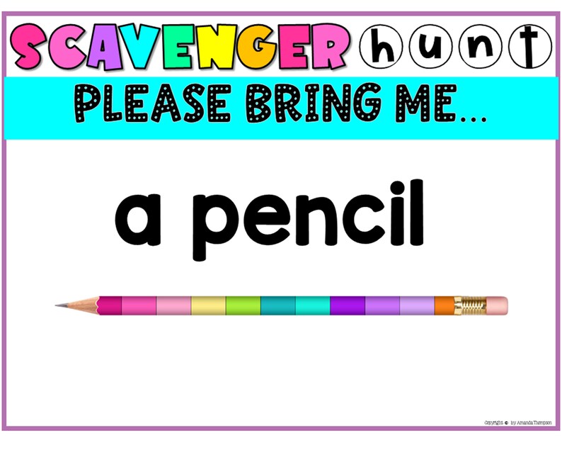 Virtual Scavenger Hunt || Party Game || Games for ZOOM || Digital Games ...