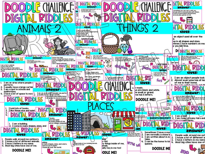 Virtual Game || Party Game || Games for ZOOM || Digital Games for Kids ...