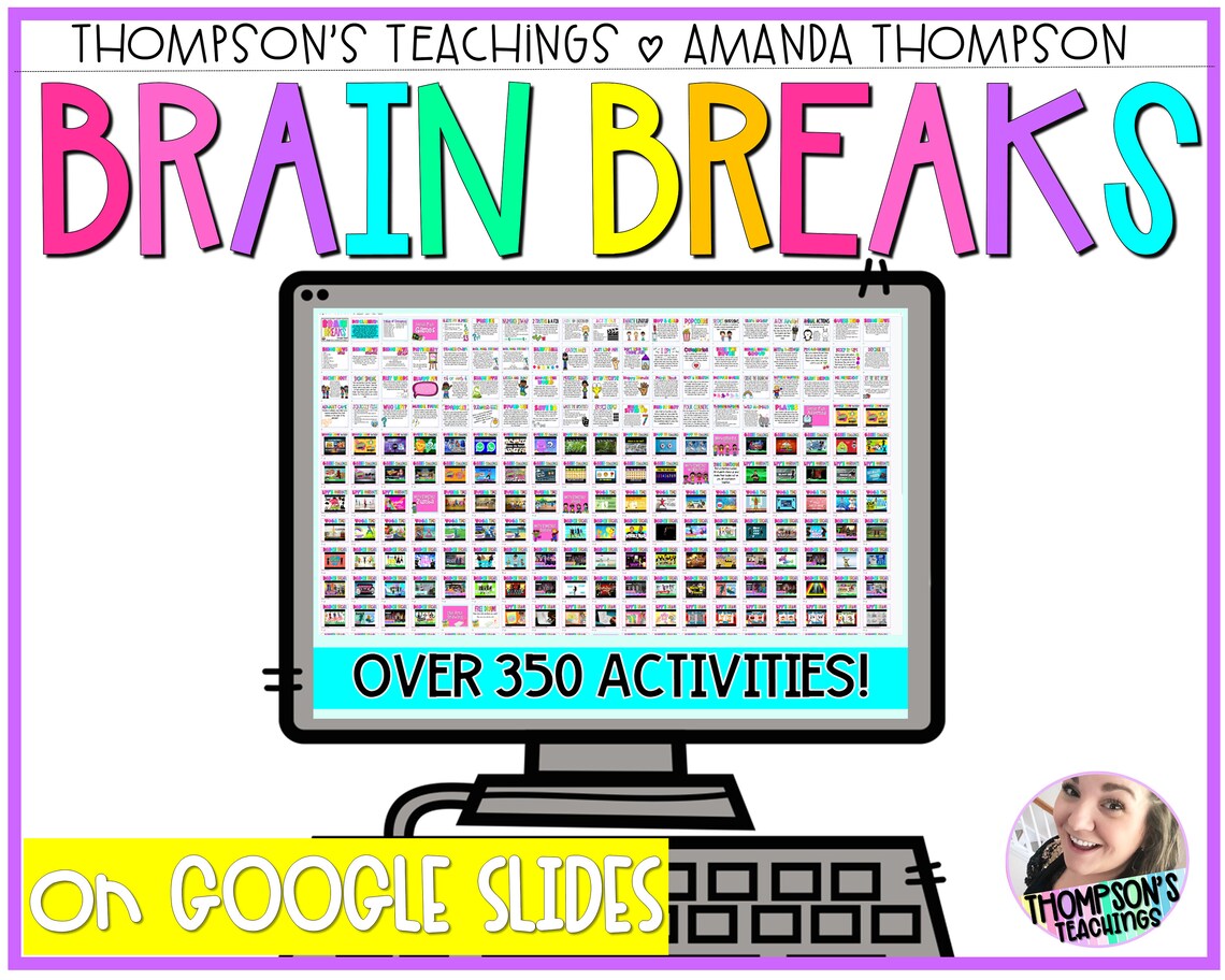 Brain Breaks for the FULL YEAR Digital games for ZOOM | Etsy