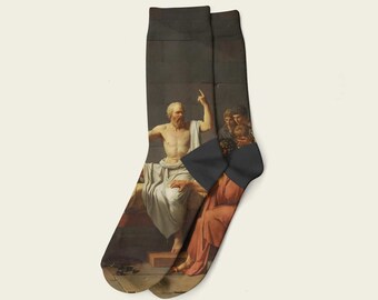 Socrates Socks | Etsy