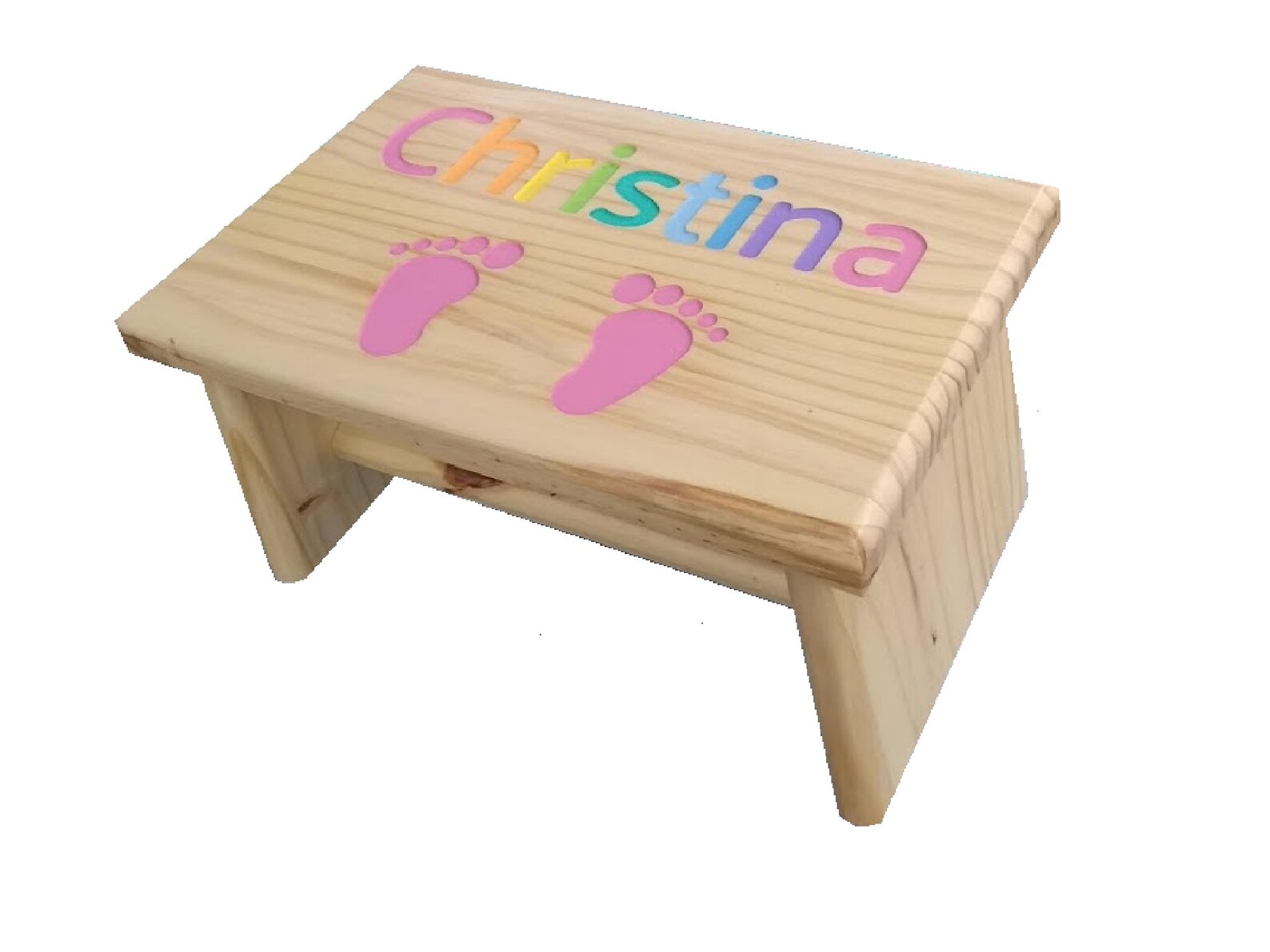 Personalized Kids Step Stool Large Primary or Pastel Colors. | Etsy