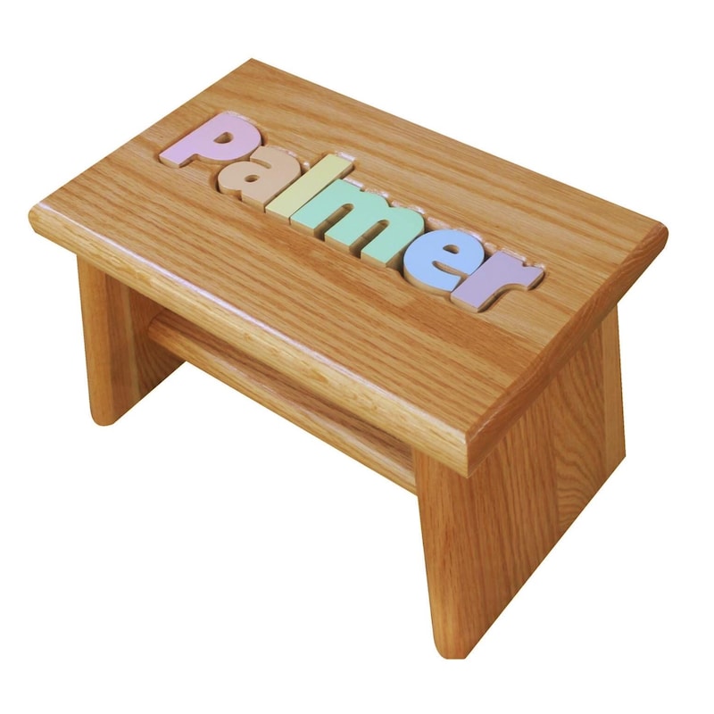 Wooden Kids Bench Name - Etsy