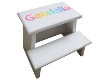 Letter Step Stool - Etsy