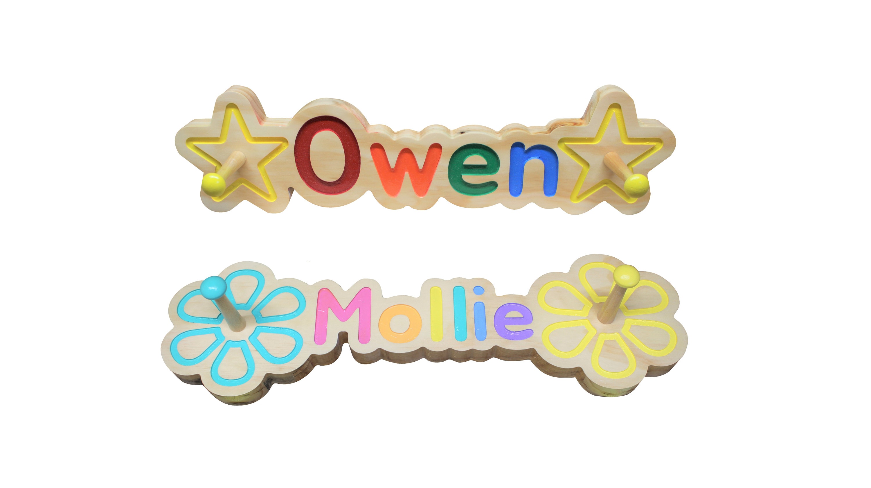 Personalized Name Coat Rack - Etsy