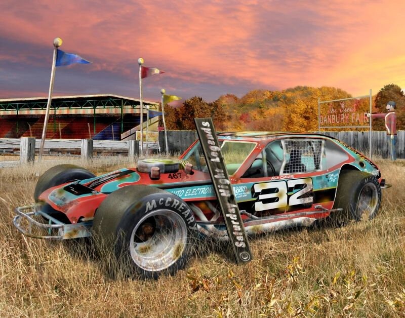 32 Art Davis Saturday Night Legends Race Car Print - Etsy