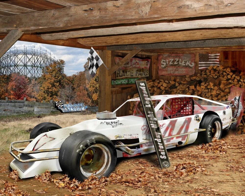 44 Reggie Ruggiero Pontiac Saturday Night Legends Race Car Print - Etsy