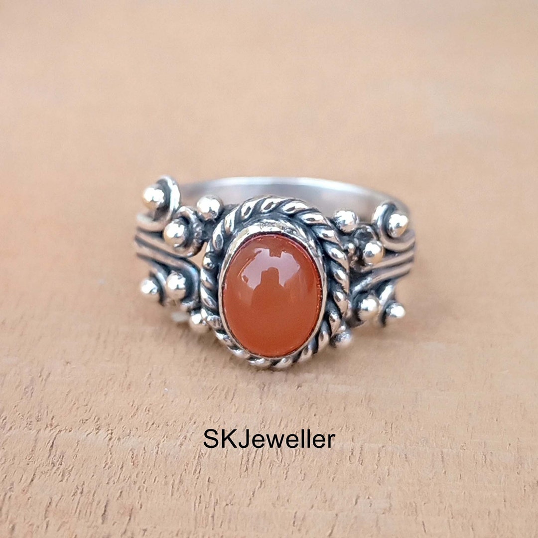 Coraline Silver Ring 925 Sterling Silver Ring Gemstone Ring - Etsy