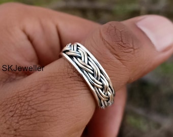 Sterling Silver Spinner Ring | Etsy