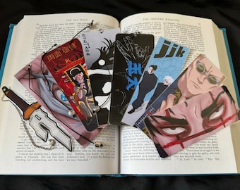 Jujutsu Kaisen JJK Bookmarks Laminated Anime Bookmarks Anime Gifts - Etsy