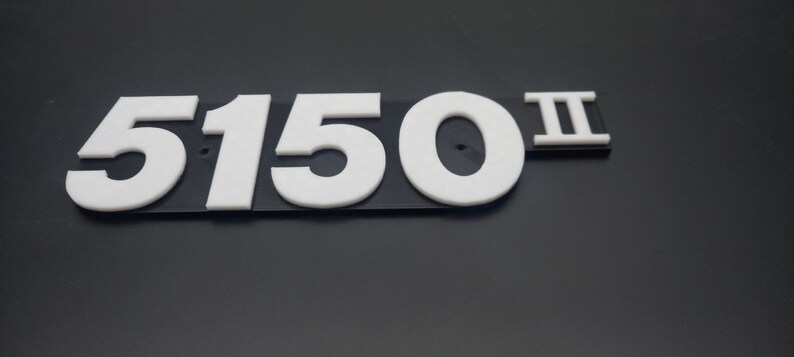 5150II 3d Logo - Etsy