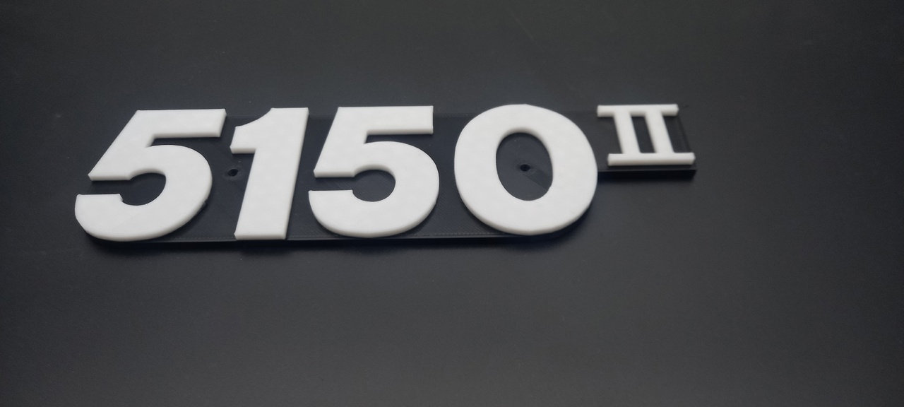 5150II 3d Logo - Etsy