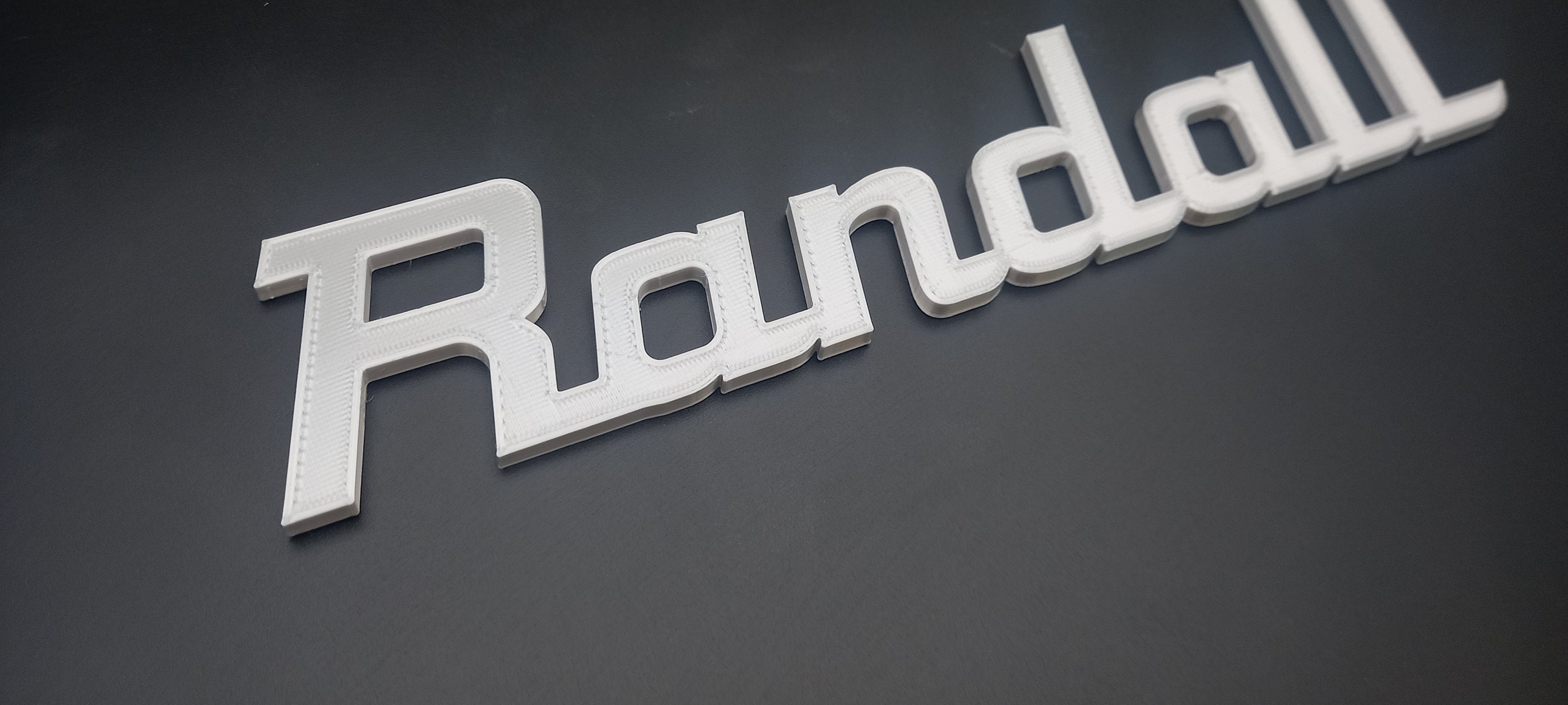 Randall 3D Print Logo 240mm - Etsy Canada