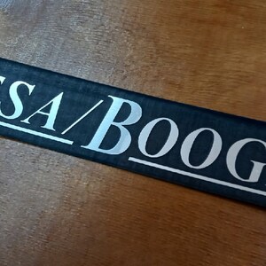 Mesa Boogie Logo on Silver Amplifier - Etsy