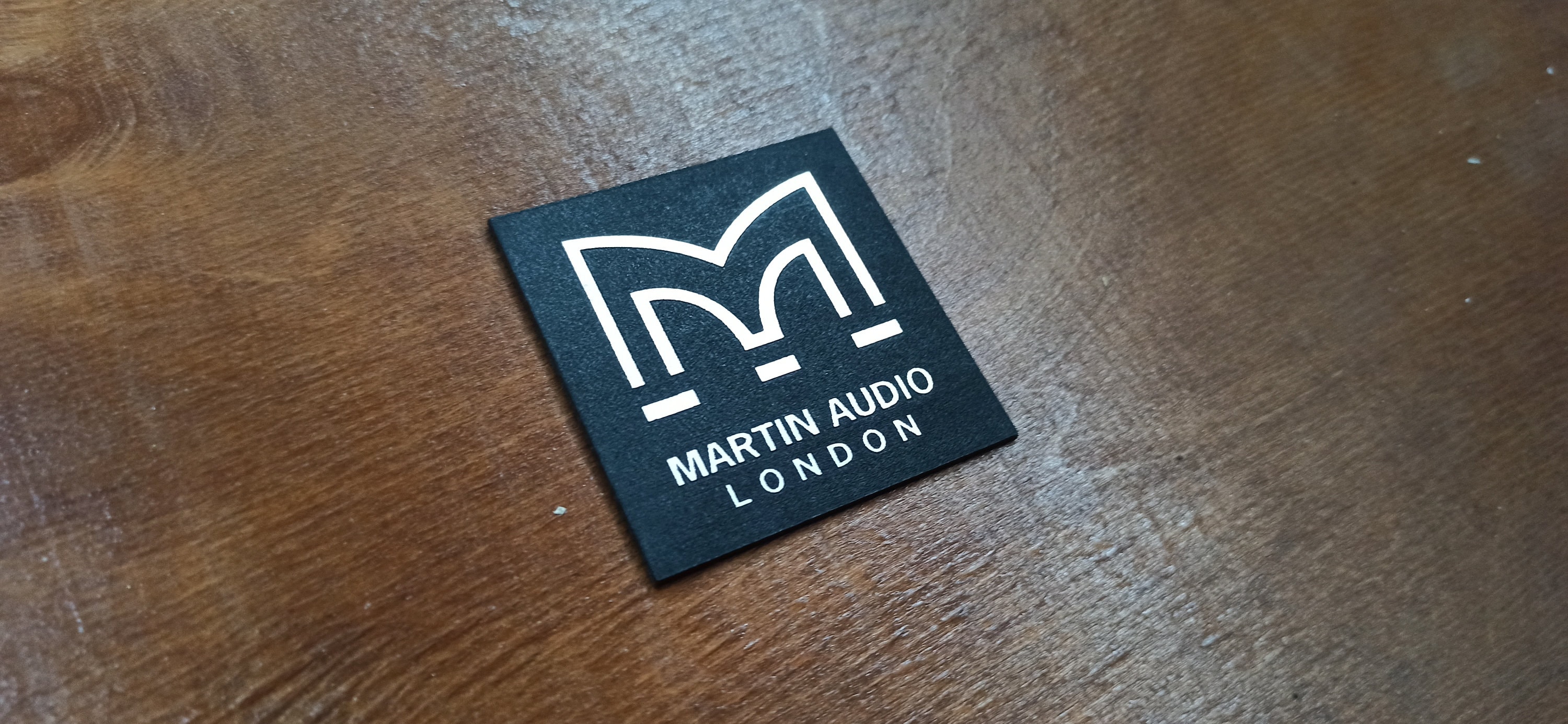 Martin Audio - Silver or Gold Logo - Metallic - Etsy