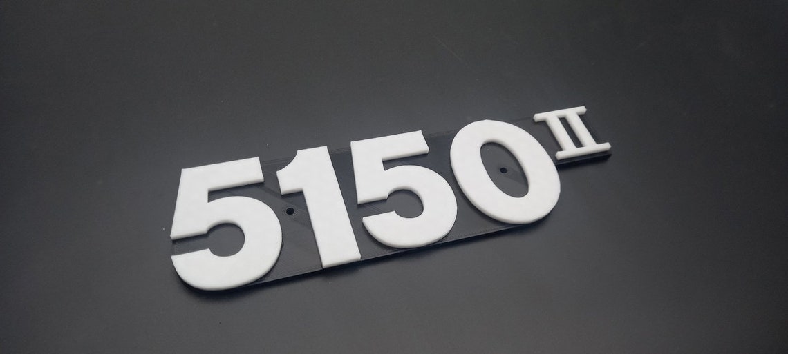 5150II 3d Logo - Etsy