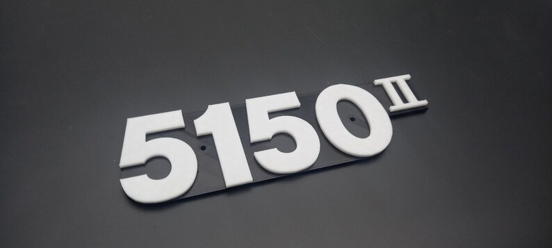 5150II 3d Logo - Etsy