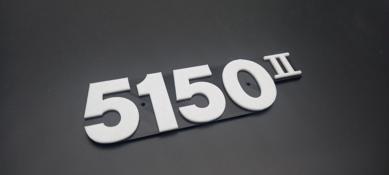 5150II 3d Logo - Etsy