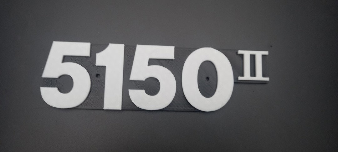 5150II 3d Logo - Etsy