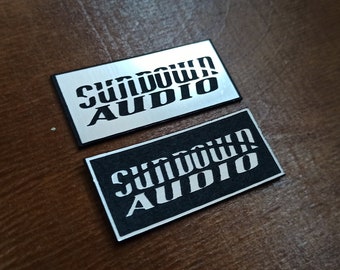 Sundown Audio Sticker - Etsy