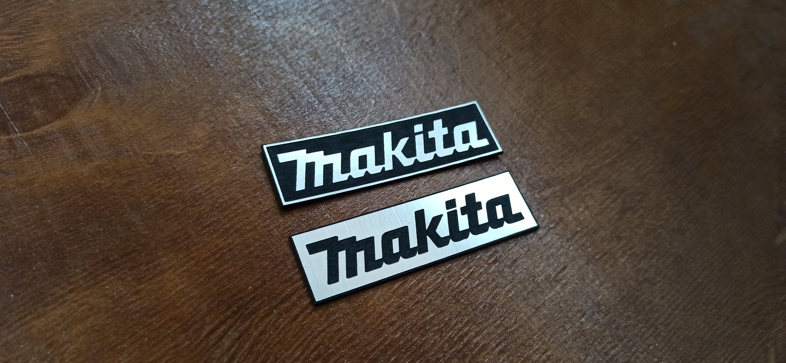 2x Makita- Silver or Gold Logo - Metallic - Etsy