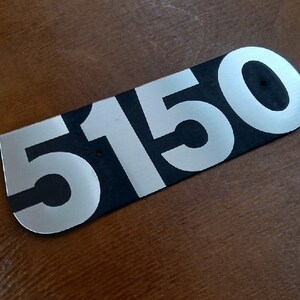 5150 Logo on Silver Amplifier - Etsy