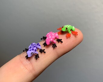 Miniature Frog | Etsy