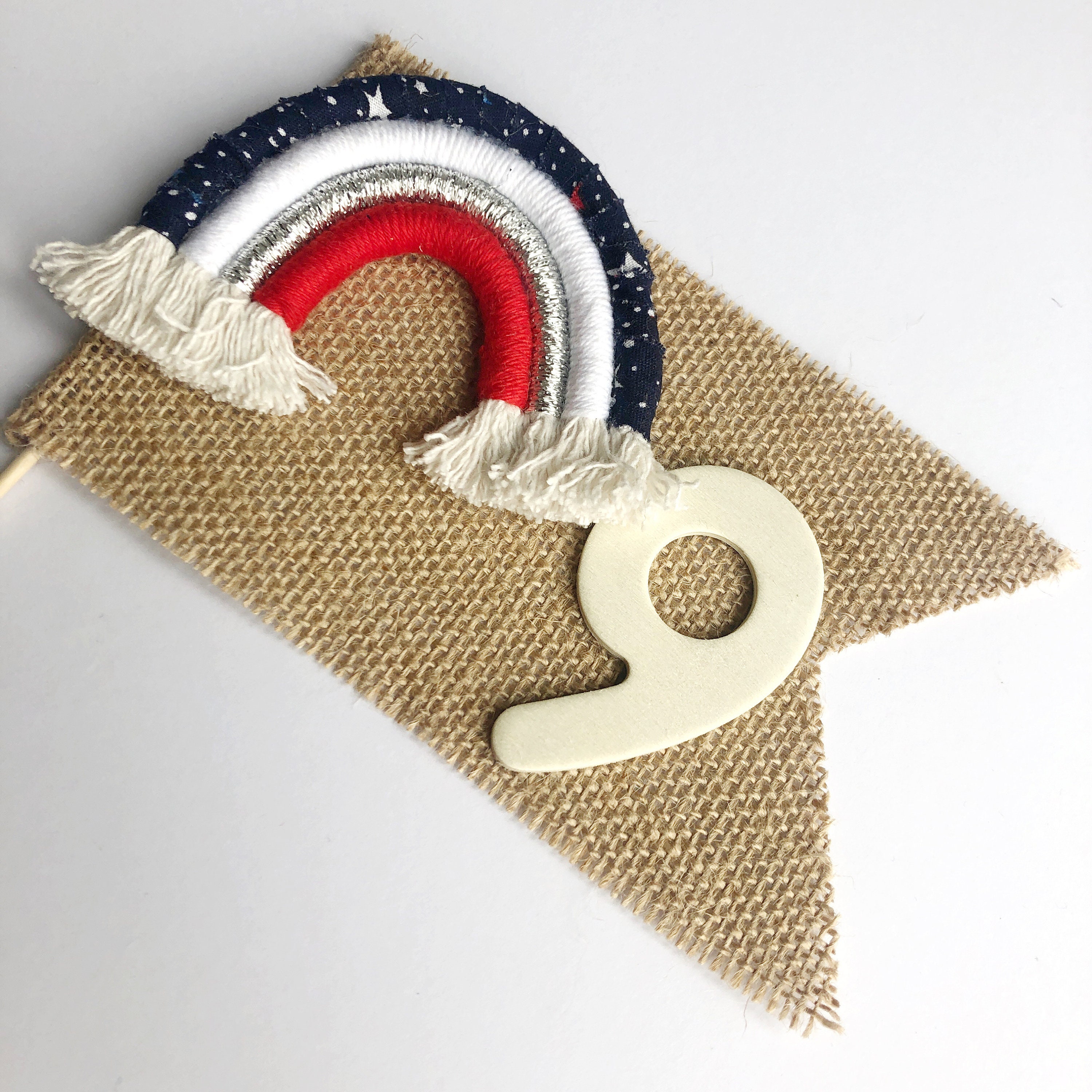 Birthday Cake Topper Age 9 Cake Topper Space Cake Topper 9 - Etsy