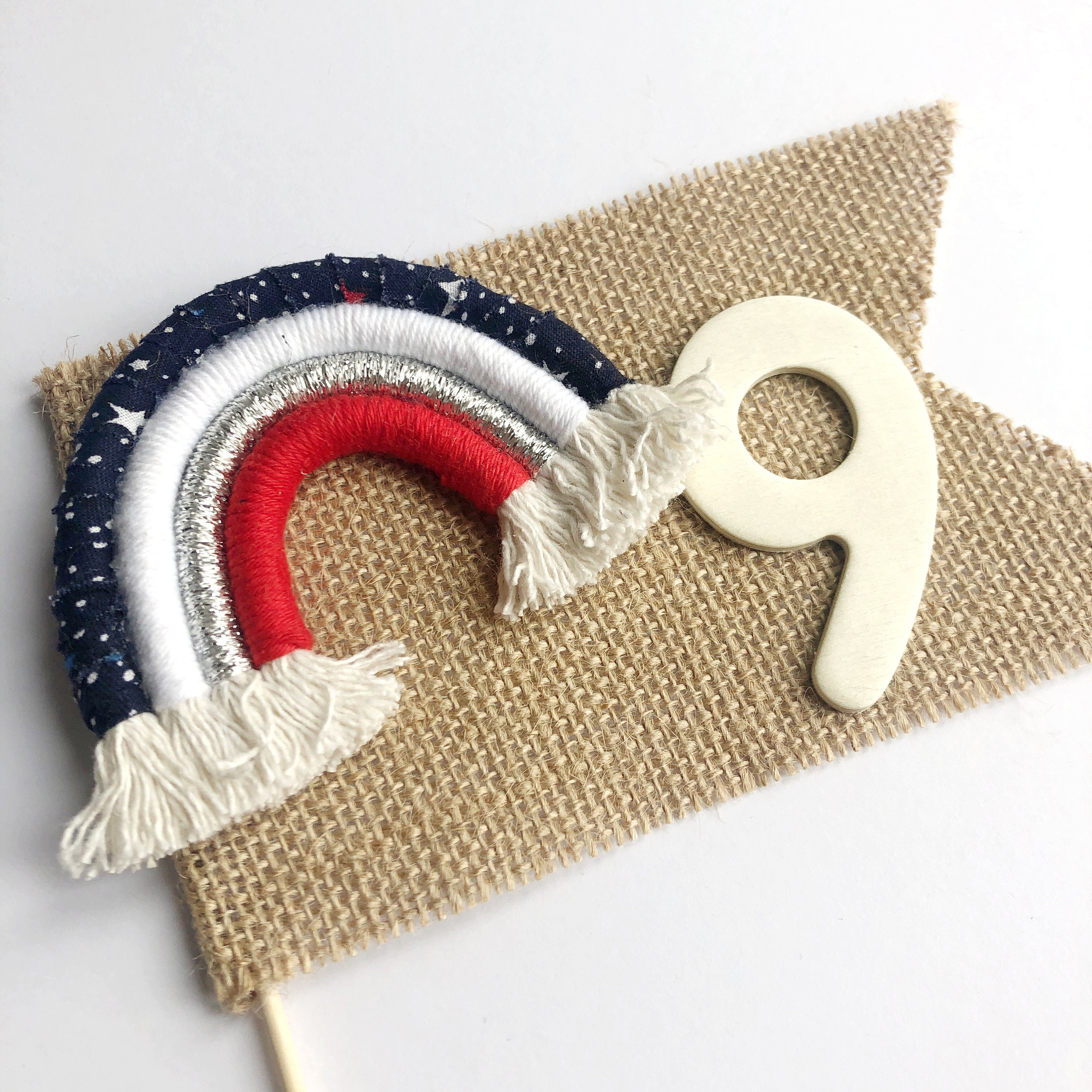 Birthday Cake Topper, Age 9 Cake Topper, Space Cake Topper, 9 Year Old ...