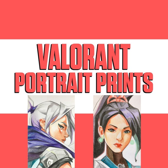 VALORANT Portrait Prints - Etsy