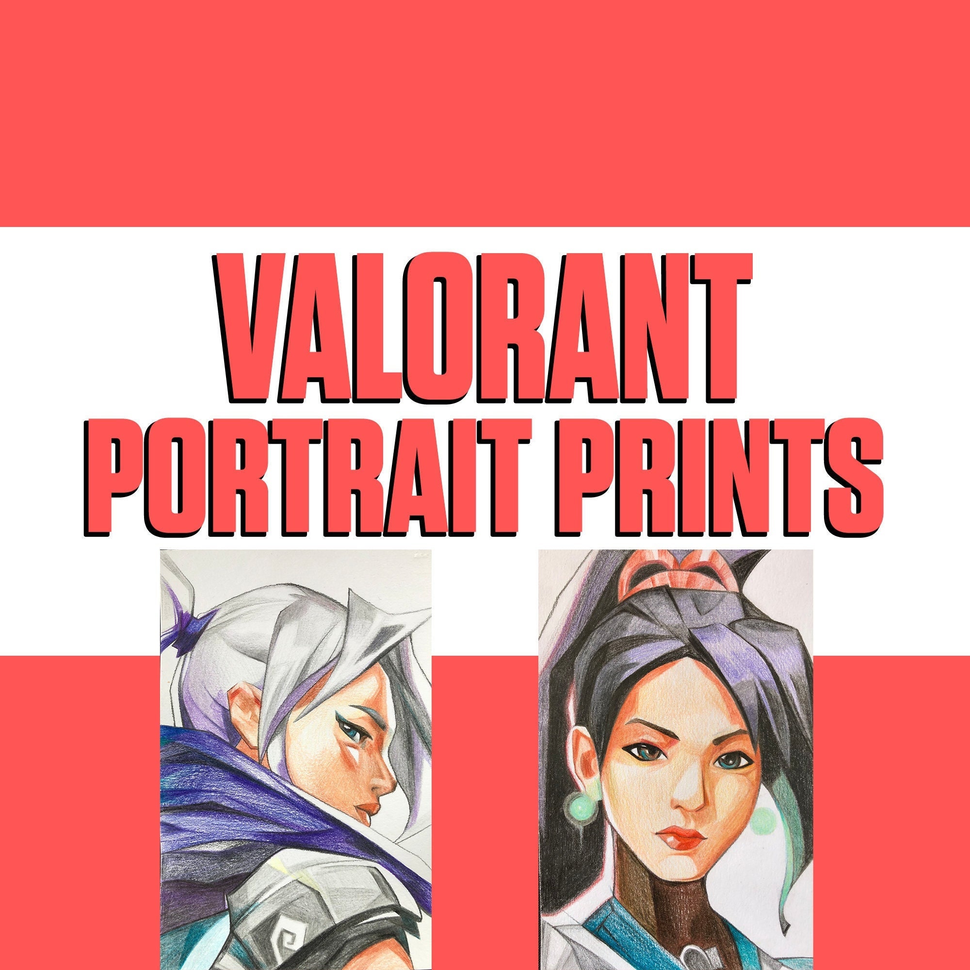 VALORANT Portrait Prints - Etsy