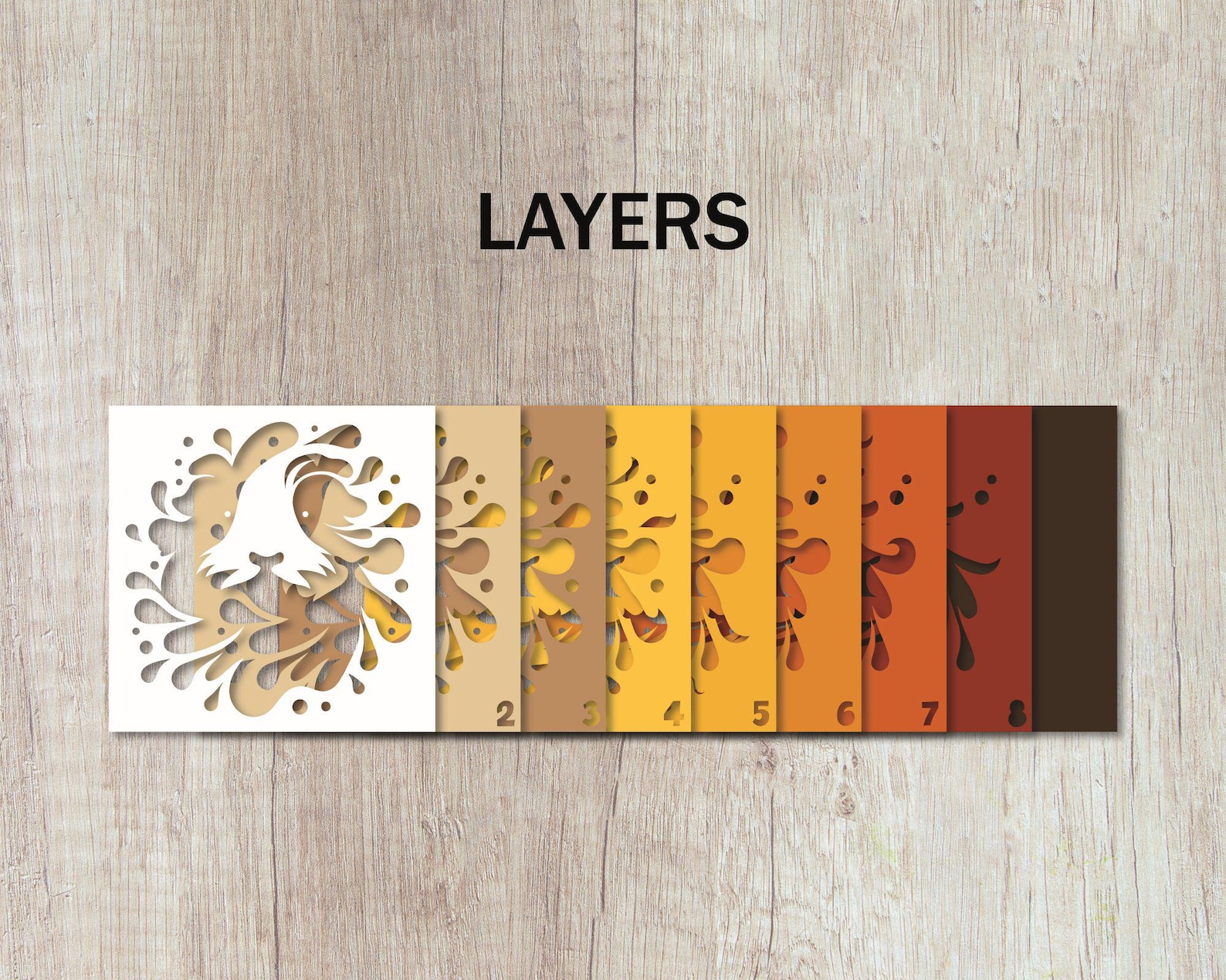 Guinea Pig 3D Shadow Box SVG, Layered Paper Art, Pet Memorial Cricut ...