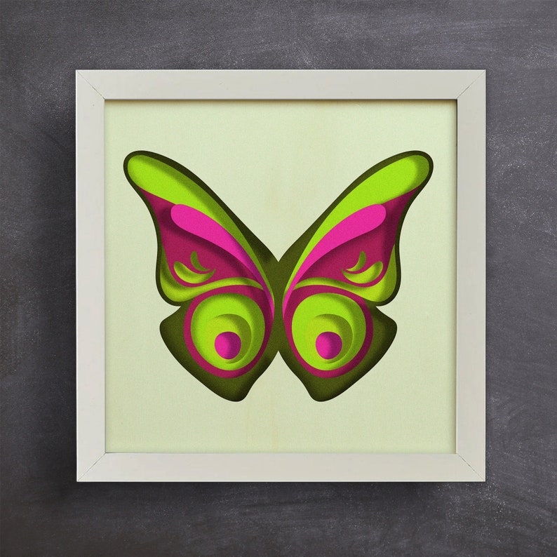 3d Butterfly Shadow Box Bundle 3d Svg Bundle Multilayer - Etsy