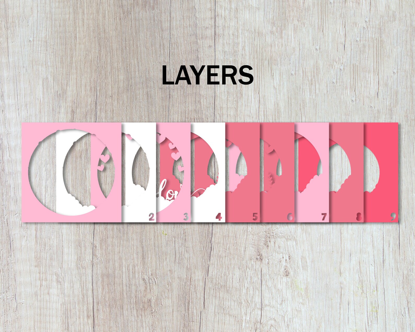 3D Couple Frame Svg, Shadow Box, Files for Cricut, for Silhouette, CNC ...