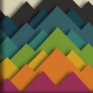 3d Mountain Shadow Box, Paper Cut Svg, Files for Cricut, for Silhouette ...