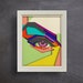 Eye 3d Layered SVG / Colorful Eye Multilayer / Eye Shadow Box - Etsy